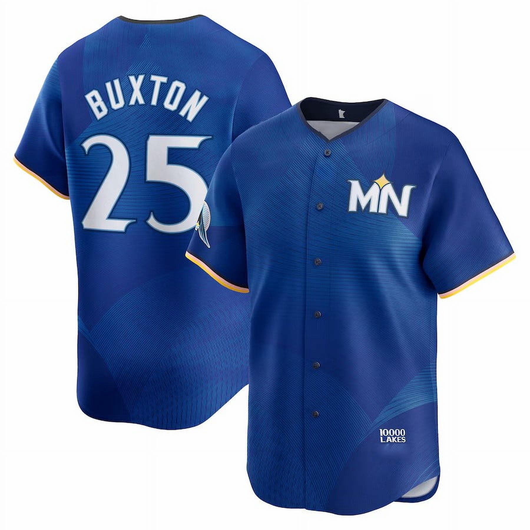 Men's Classic Season Twins Byron Buxton#25 Jersey Baseball Team Sewn ...