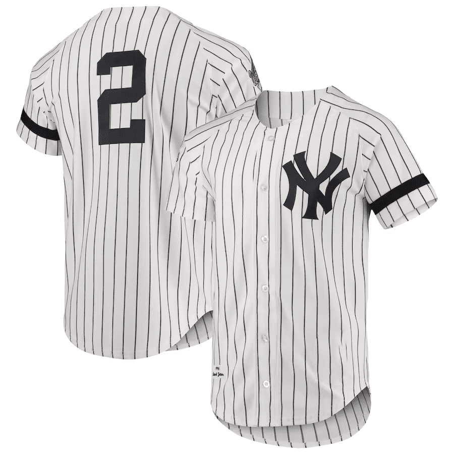 Men's Classic Season Yankees Derek Jeter#2 Jersey Baseball Team Sewn ...