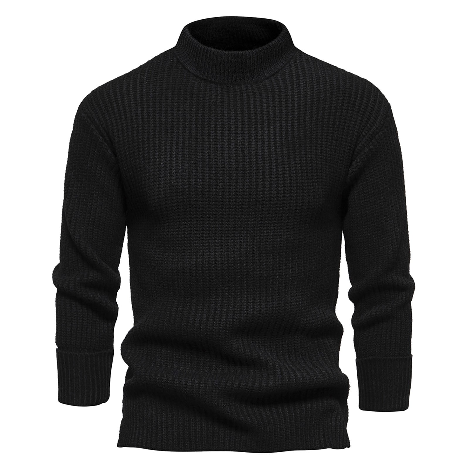 Mens Classic Soft Sweater Autumn Winter Mens Fashion Color Matching Large Cotton Cardigan