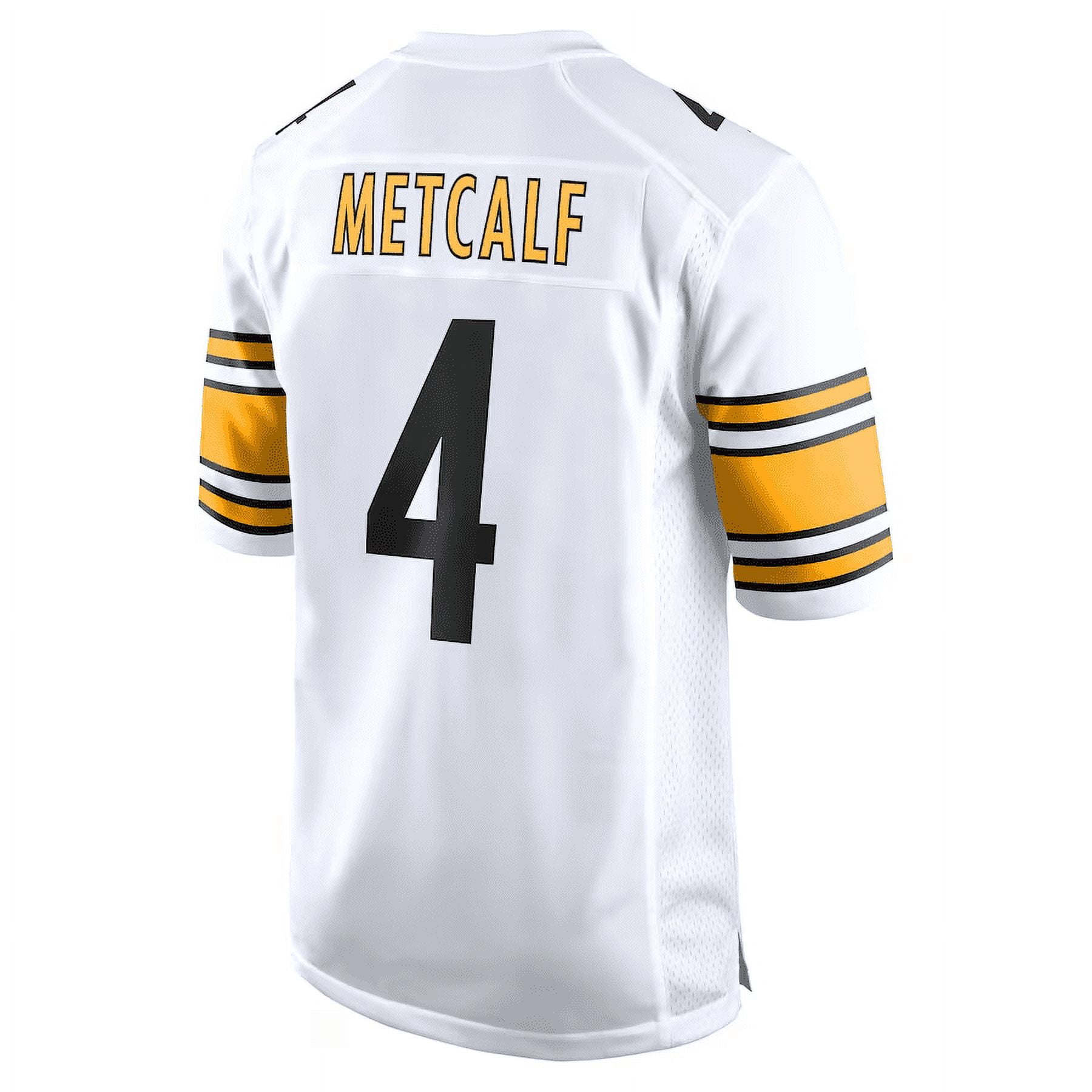 Men's Classic Steelers DK Metcalf #4 Players Jersey Football Team Logo ...