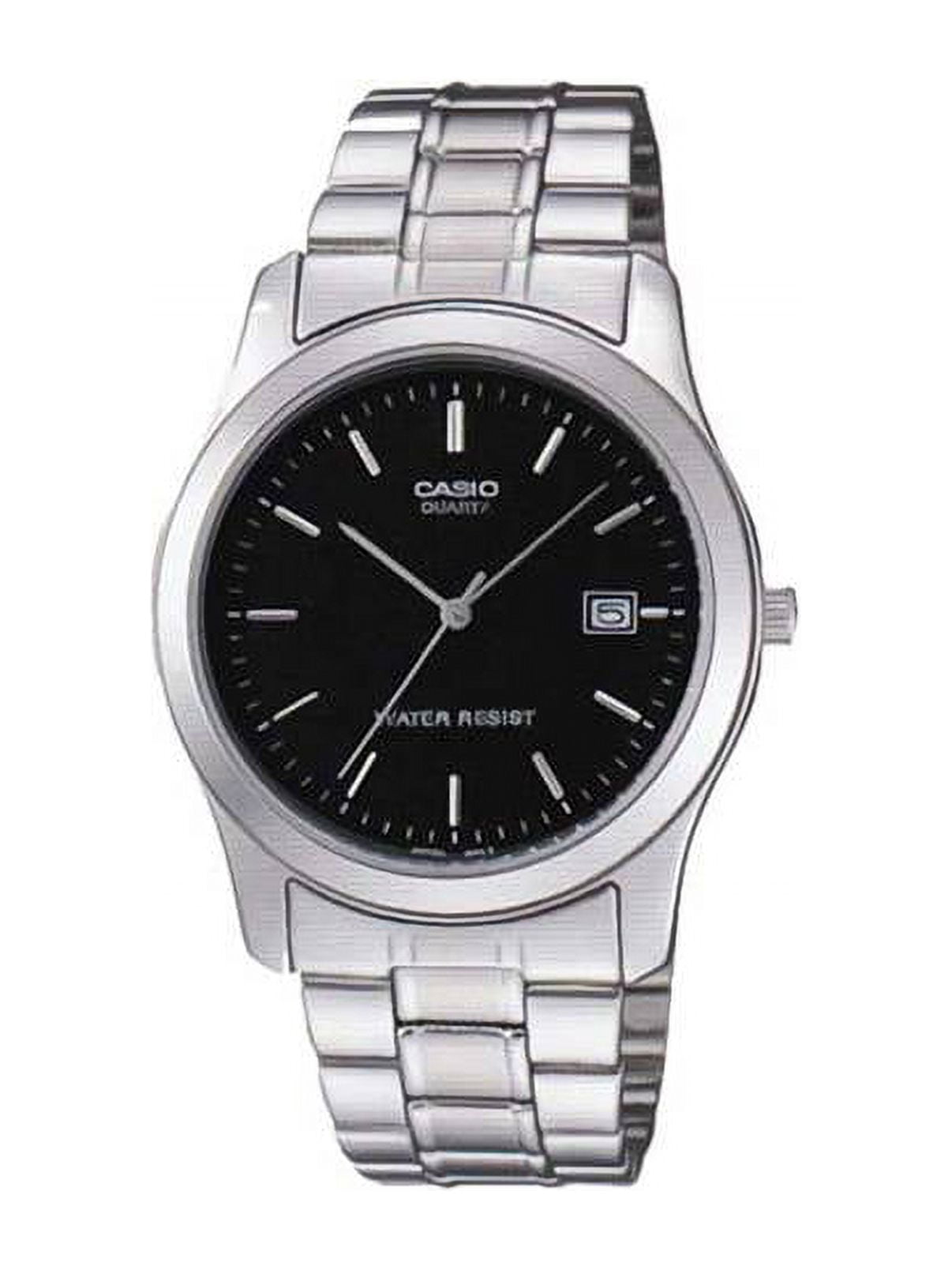Men's Classic Watch Quartz Mineral Crystal MTP-1141A-1A - Walmart.com