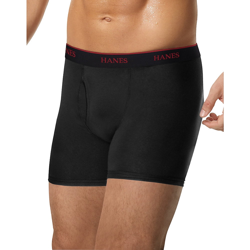 Men's Classics Tagless Stretch Fit Short Leg Boxer Briefs with Comfort ...