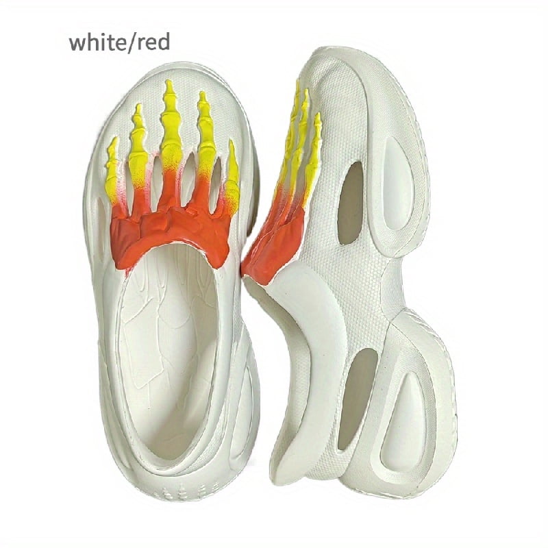 Men's Claw Graphic Design EVA Clogs, Slip-on Closed Toe Sandals, Soft ...