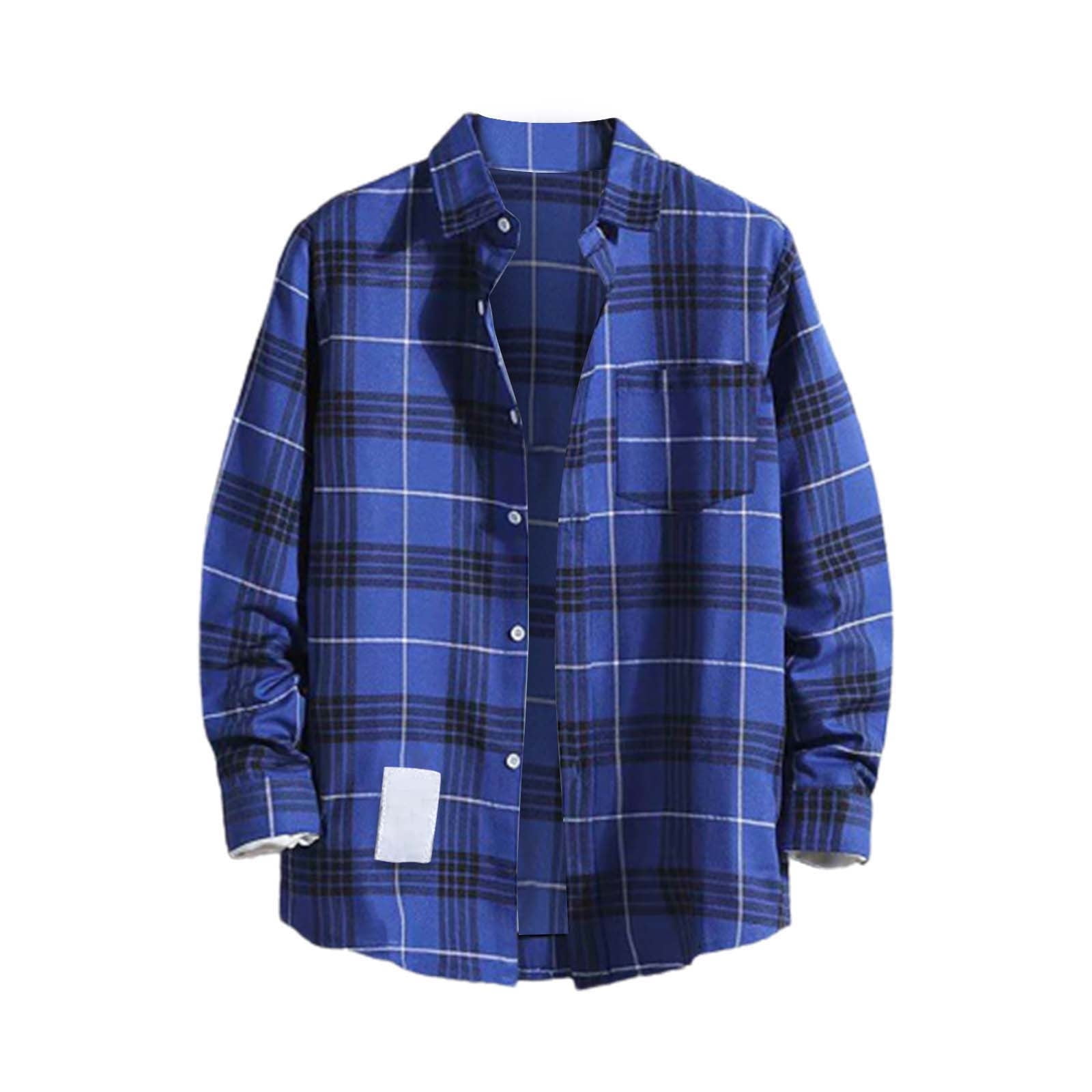 Men's Clearance Button Down Shirt Casual Regular-Fit Dress Shirts Mens ...