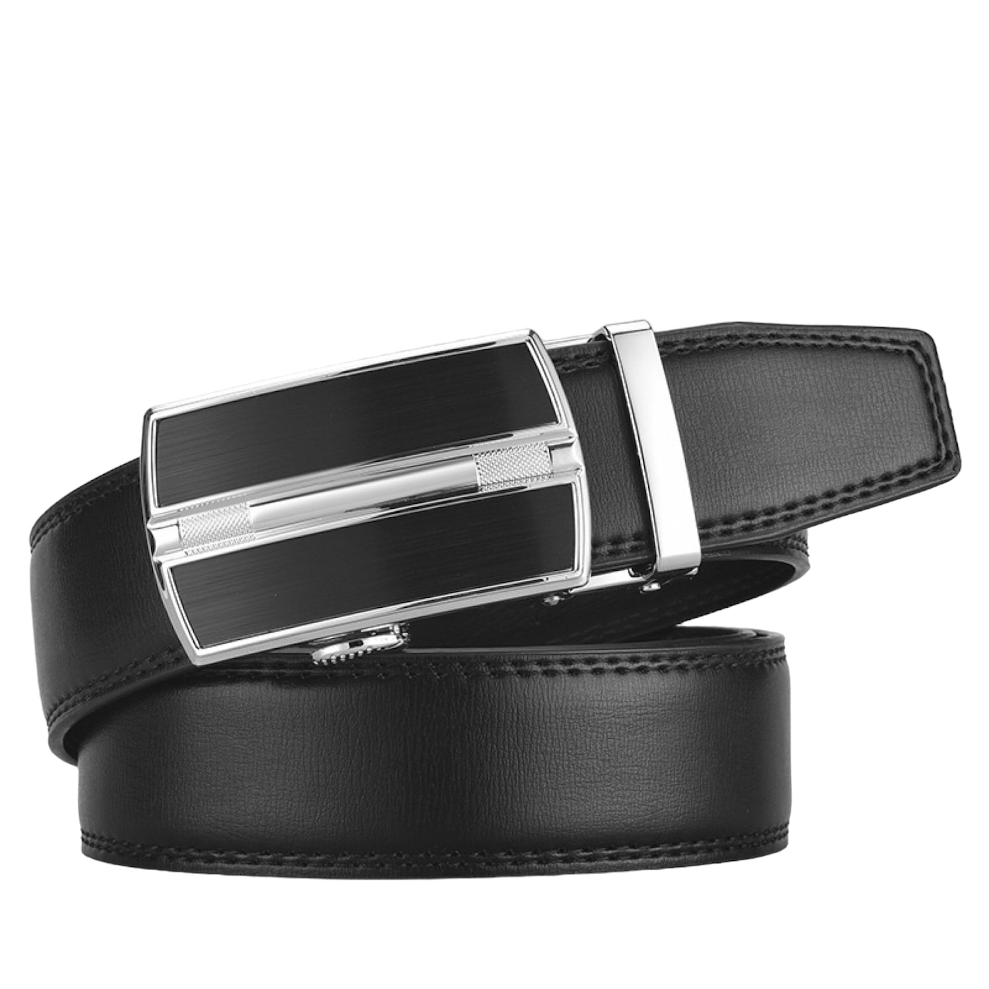 Men's Click Ratchet Belt Dress with Sliding Buckle Adjustable Trim to ...