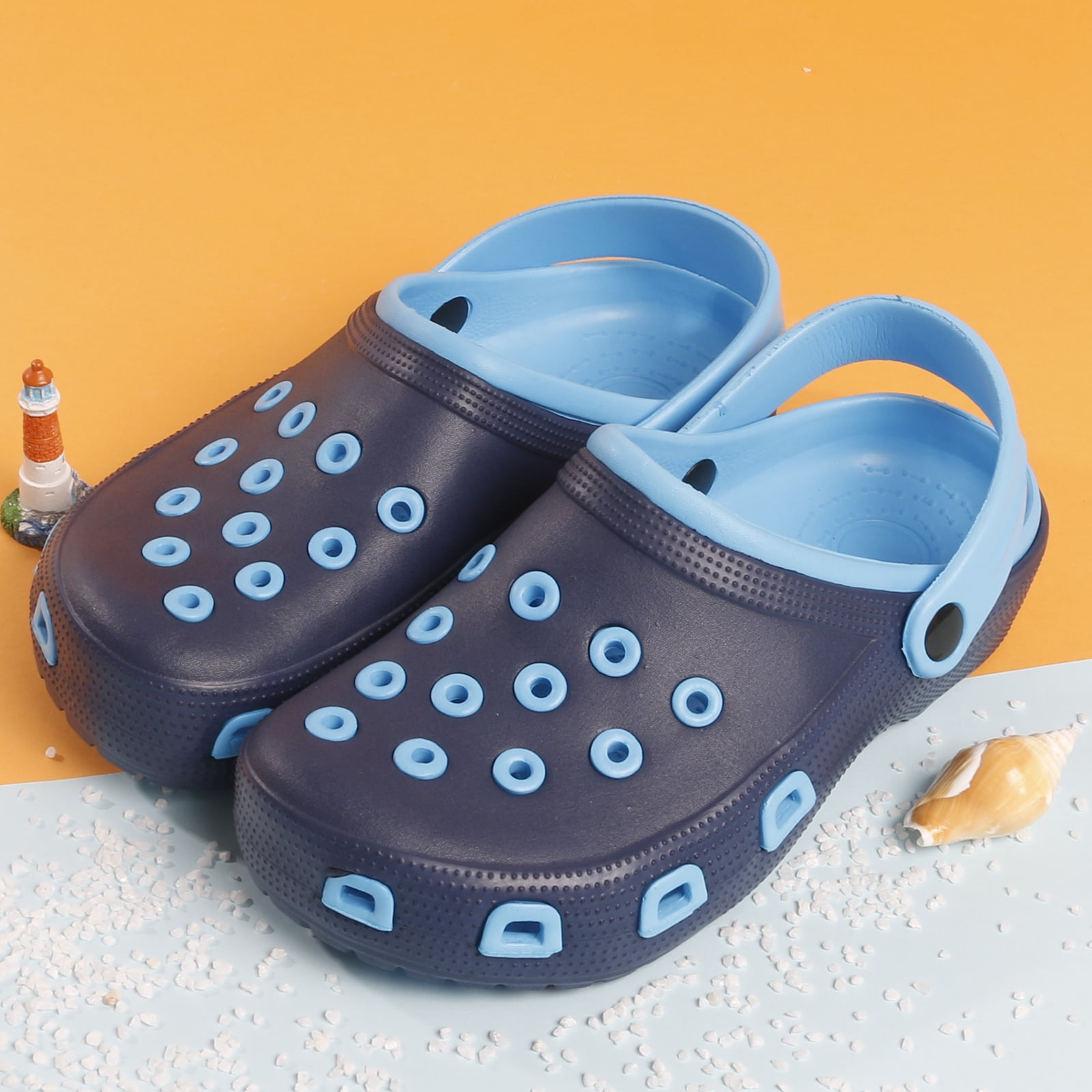 Men's Clogs, Slip-on Closed Toe Sandals, Soft Sole Walking Shoes ...