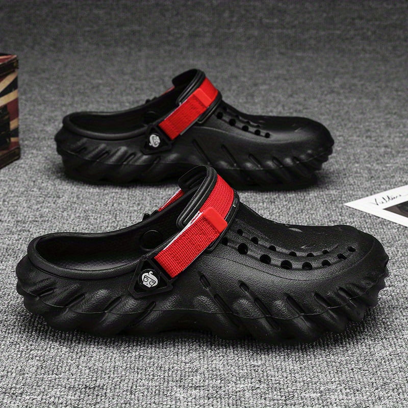 Men's Clogs, Slip-on Closed Toe Sandals, Soft Sole Walking Shoes ...