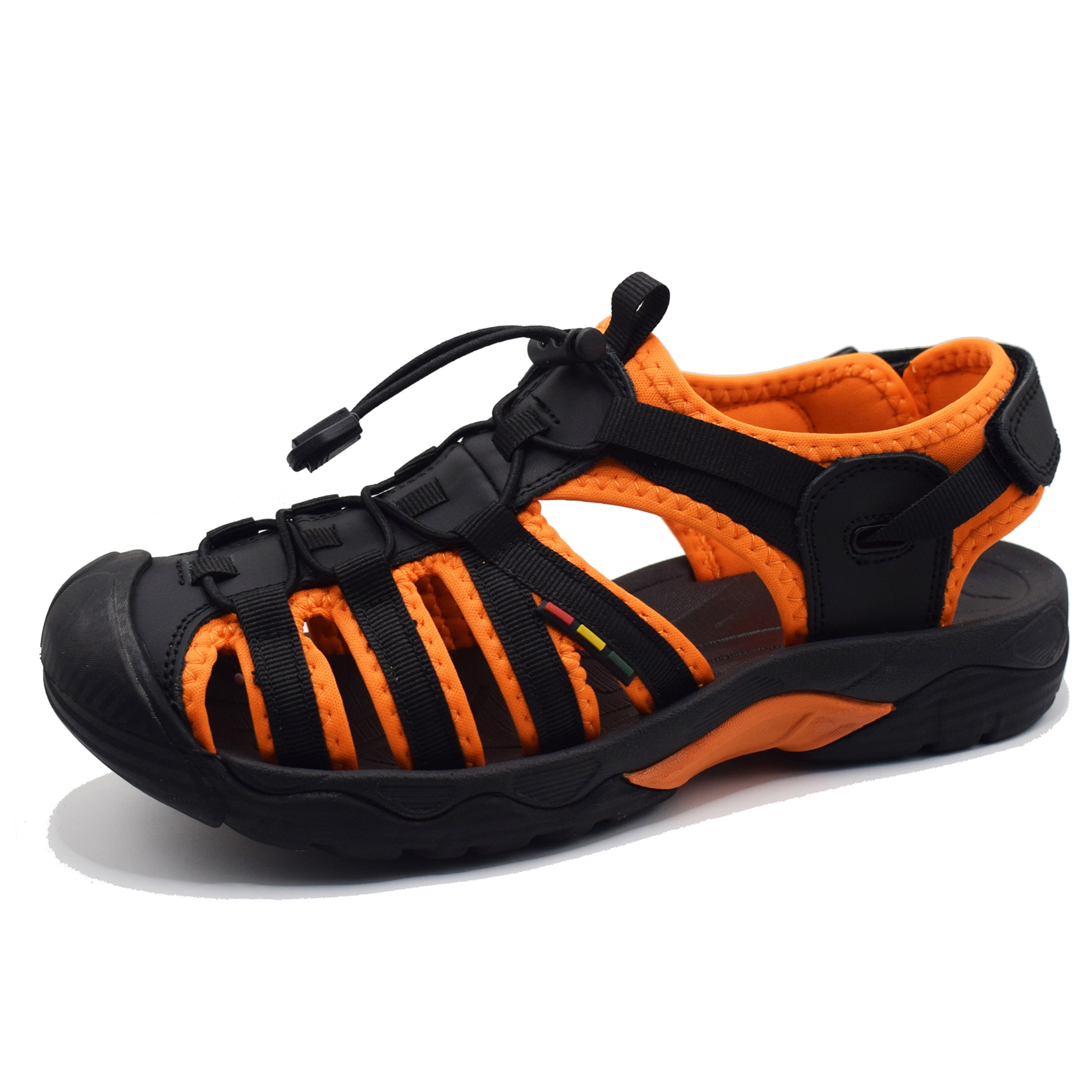 Men's Closed Toe Hiking Sandals Summer Beach Sandals Mens Athletic ...
