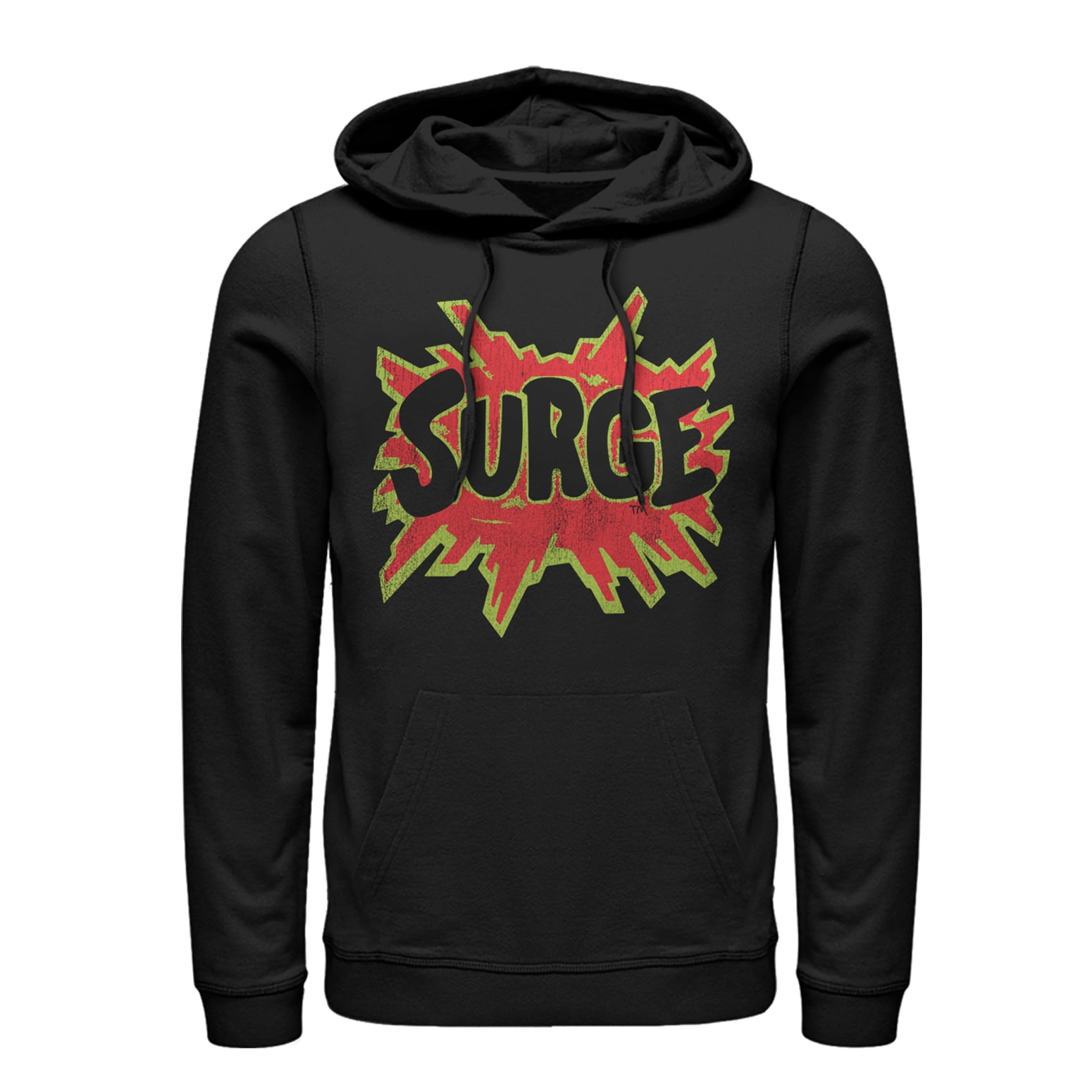 Men's Coca Cola Surge Logo Pull Over Hoodie Black X Large - Walmart ...