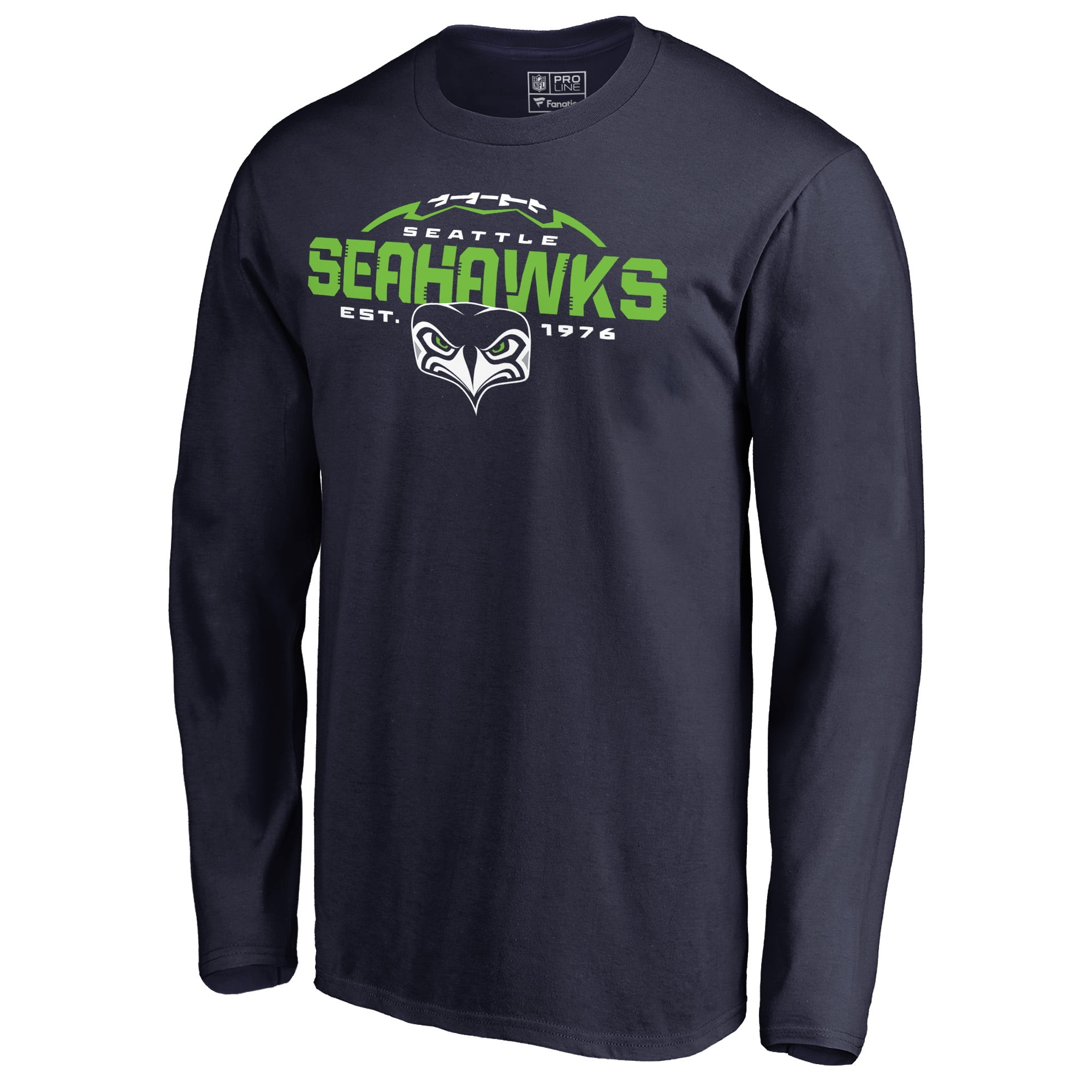 Men's College Navy Seattle Seahawks Alternate Team Logo Gear Flea ...