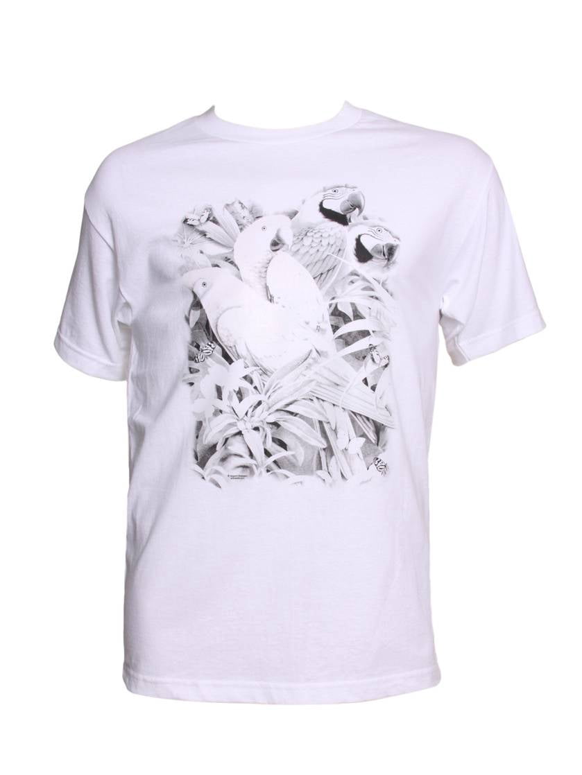 Men's Color Changing Parrots T-Shirt - 2X-Large - Walmart.com