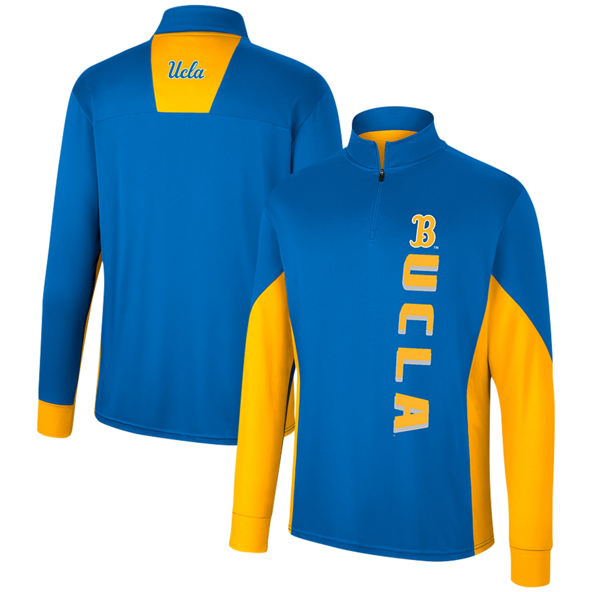 Men's Colosseum Blue UCLA Bruins Bart Quarter-Zip Top - Walmart.com