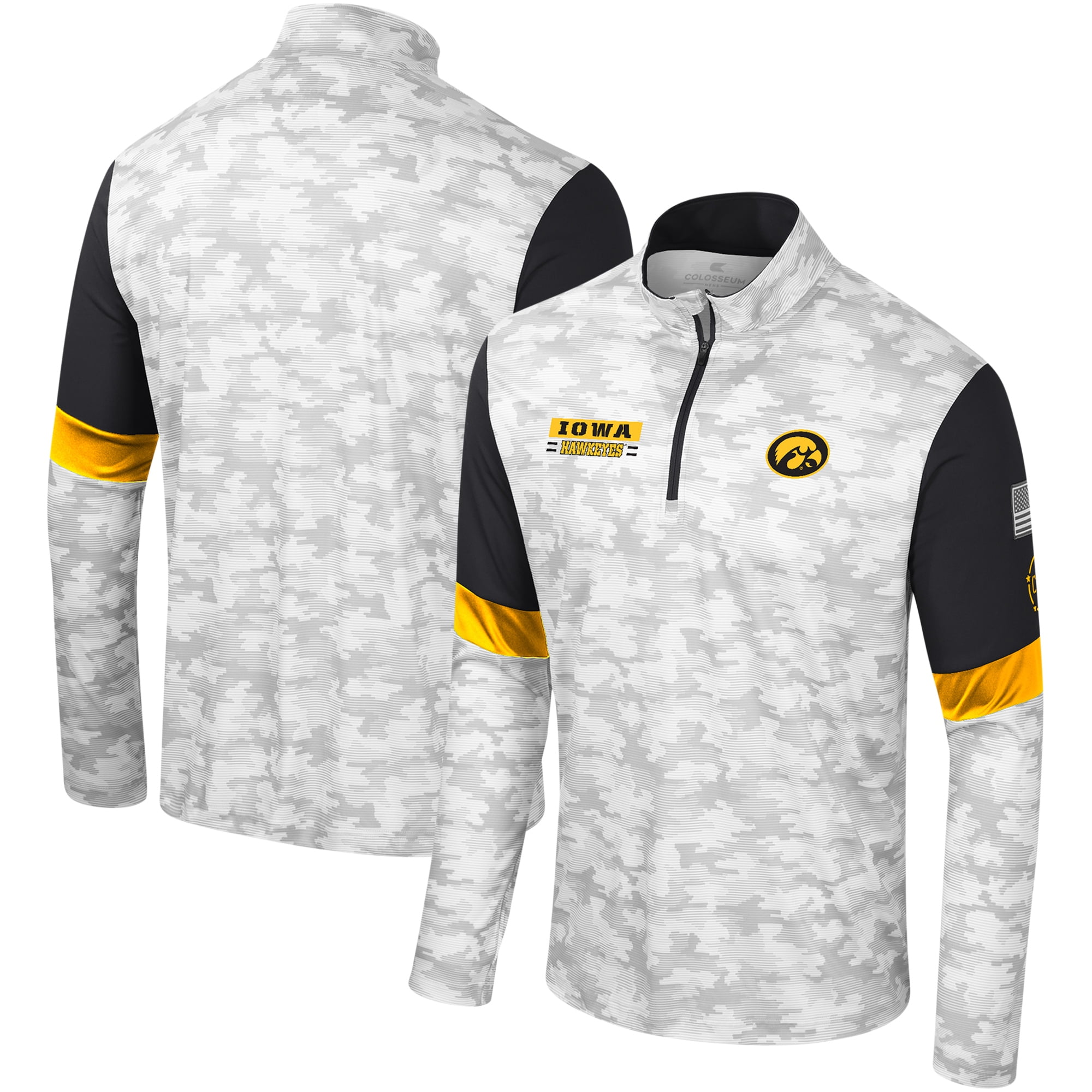 Men's Colosseum Camo Iowa Hawkeyes OHT Military Appreciation Tomahawk ...