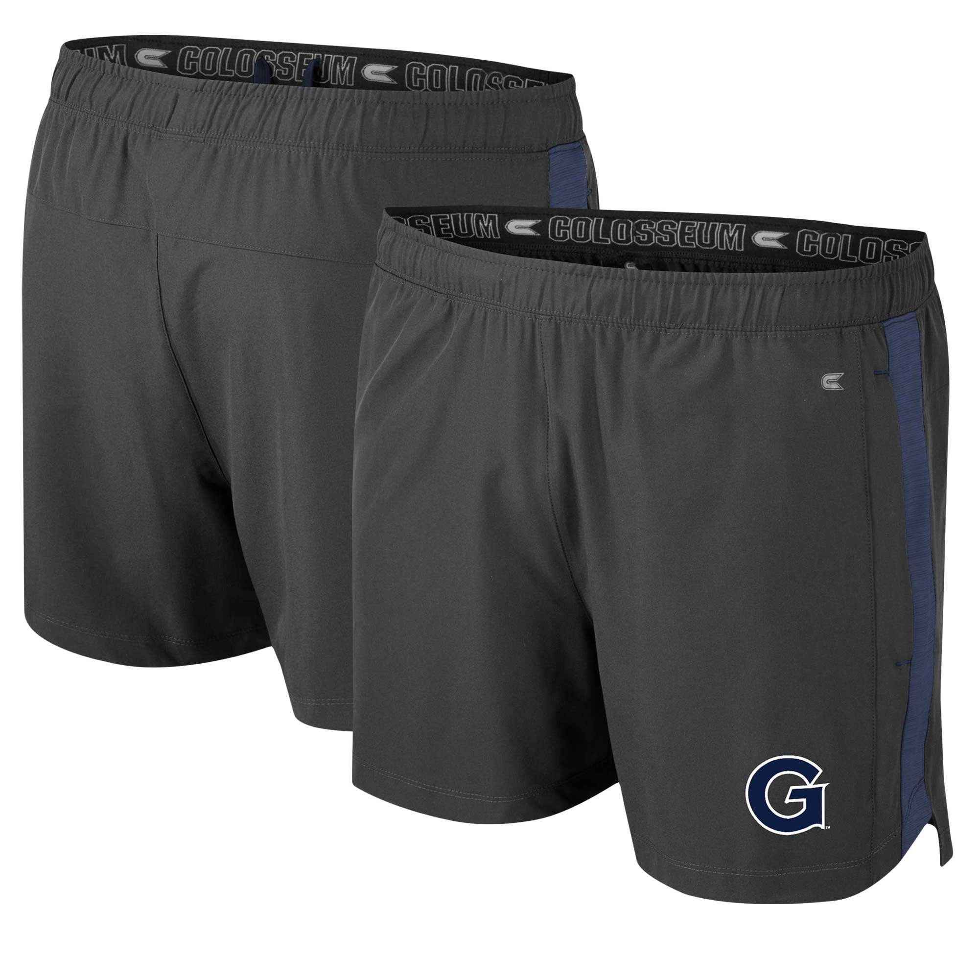 Men's Colosseum Charcoal Georgetown Hoyas Langmore Shorts - Walmart.com