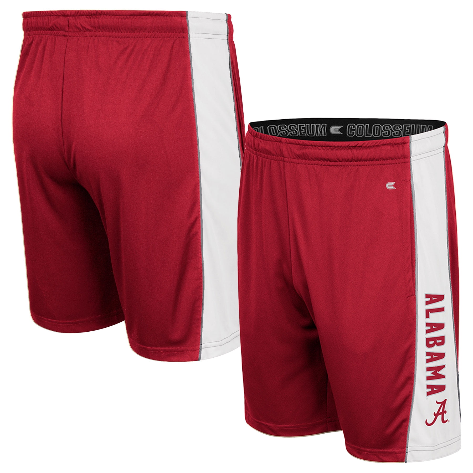 Men's Colosseum Crimson Alabama Crimson Tide Panel Shorts - Walmart.com