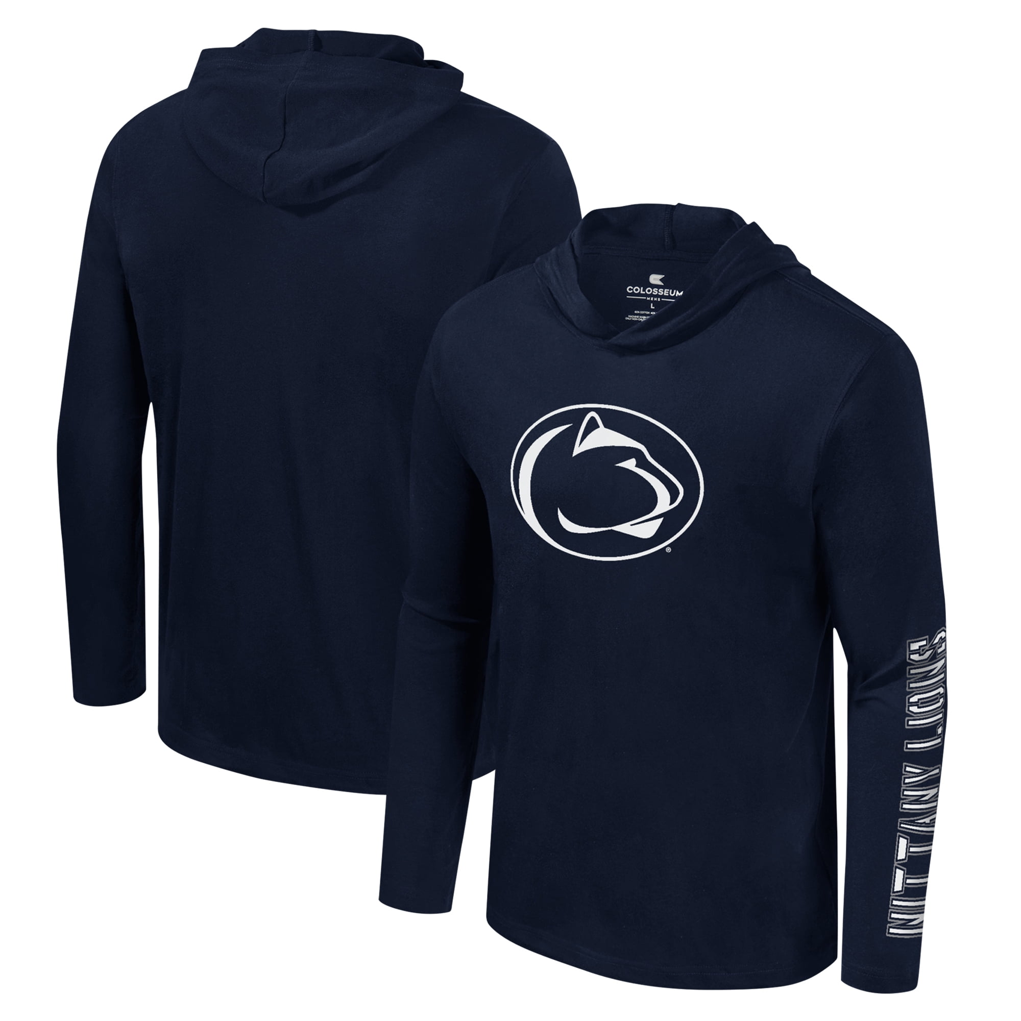 Men's Colosseum Navy Penn State Nittany Lions Color Pop Active Blend 2 ...