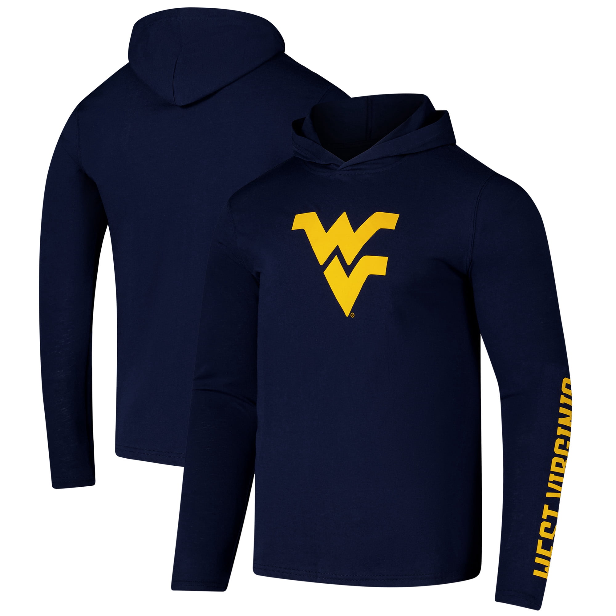 Men's Colosseum Navy West Virginia Mountaineers Logo Lockup Active ...
