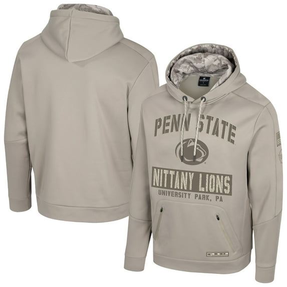 Men's Colosseum Oatmeal Penn State Nittany Lions Big & Tall Operation ...