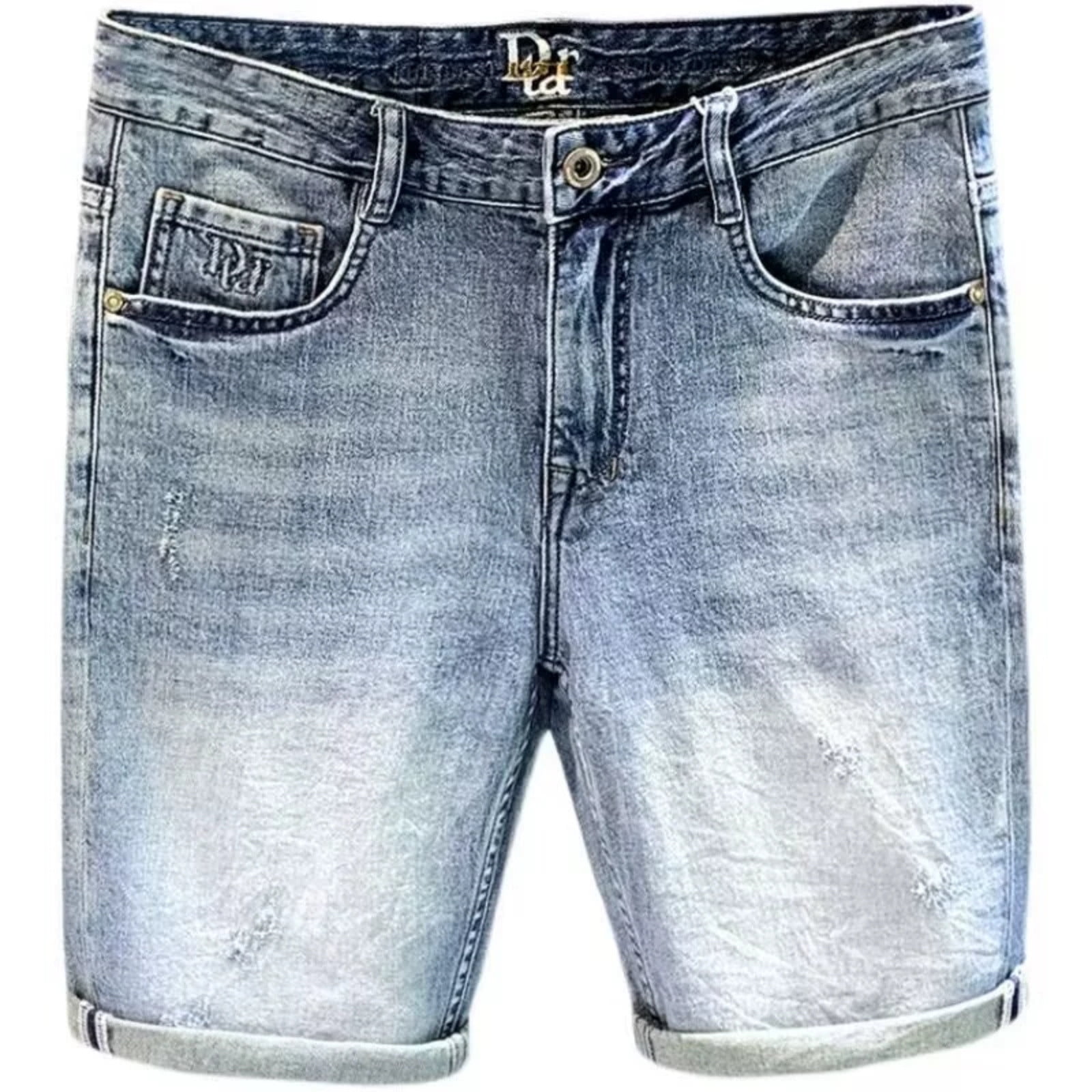 Men's Comfort Flex Waistband Shorts - Relaxed Fit, Durable Denim, Five ...
