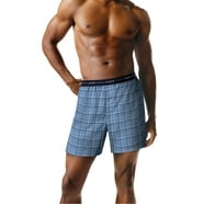 Men's 5-Pack Printed Woven Exposed Waistband Boxers - Walmart.com