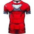 Men's Compression 3D Printed Shirts for Men with Designs Short Sleeve ...