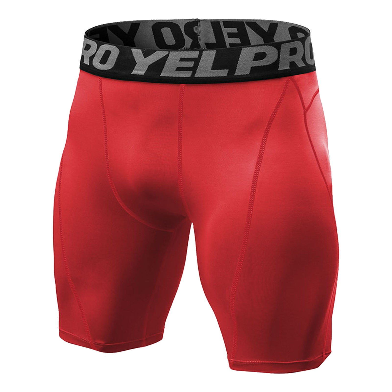 Men's Compression Athletic Shorts Tight Fit Performance Running Shorts ...