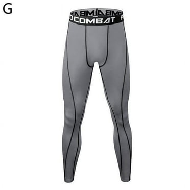 Men's Athletic Compression Pants Baselayer Quick Dry Sports Running Gym ...