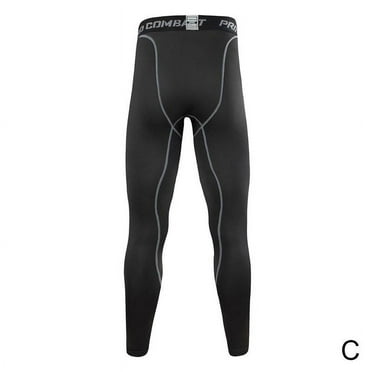 Men's Athletic Compression Pants Baselayer Quick Dry Sports Running Gym ...