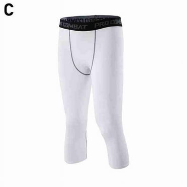 Mens Sport Compression Pants Workout Base Layer Running Skin Tights ...