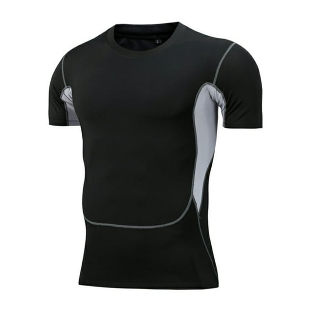 Men's Compression Shirts Sport Shirts Athletic Workout Running Performance Baselayer Underwear ...