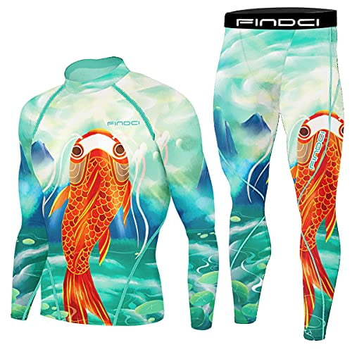 Men's Compression Sportswear Suits Gym Tights Training Boxing Rugby ...
