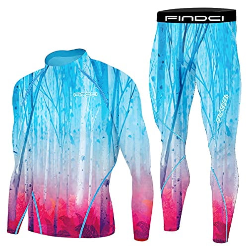 Men's Compression Sportswear Suits Gym Tights Training Boxing Rugby ...