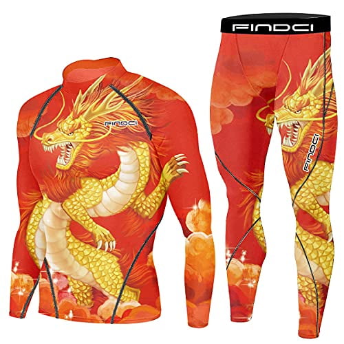 Men's Compression Sportswear Suits Gym Tights Training Boxing Rugby ...