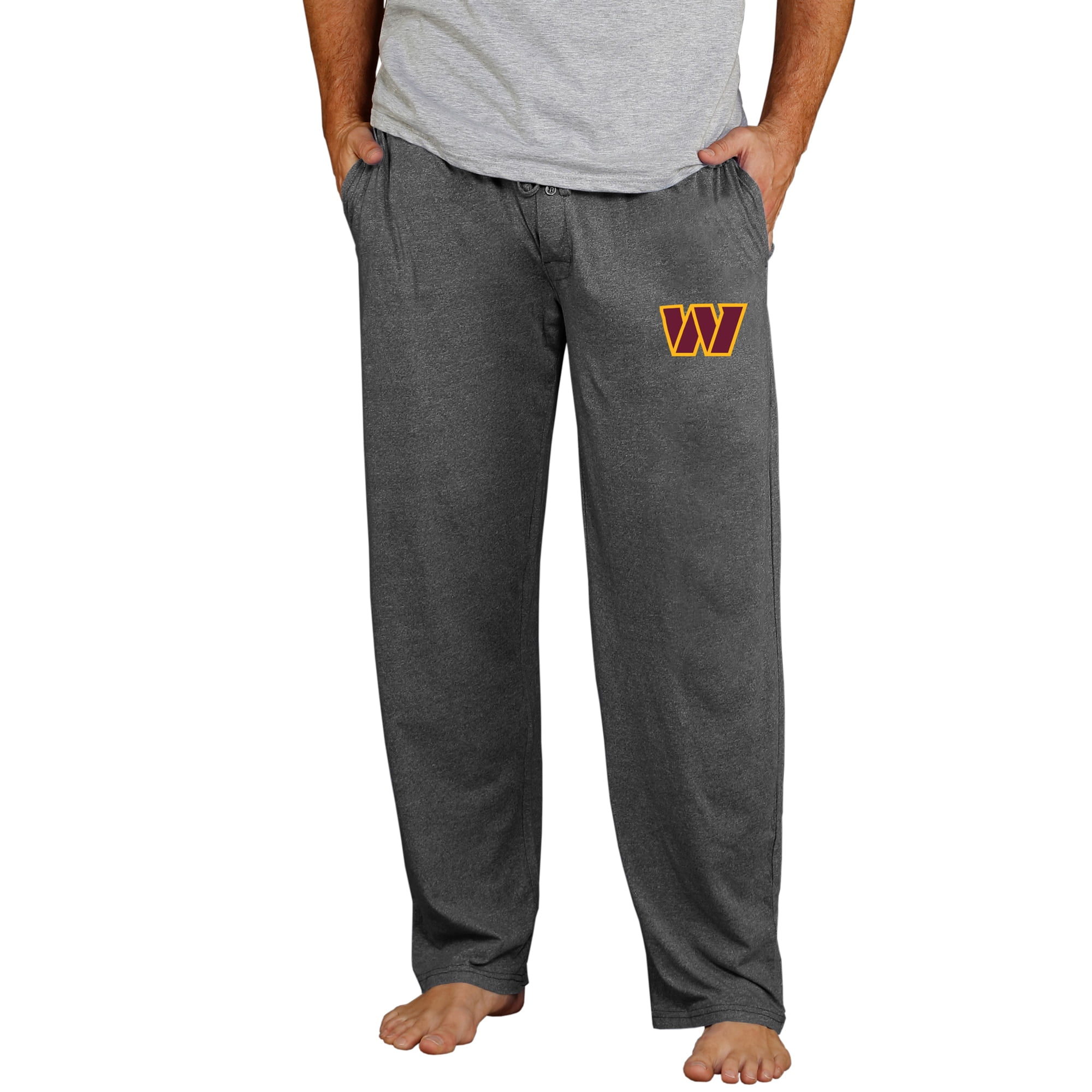 Men's Concepts Sport Charcoal Washington Commanders Lightweight Quest ...