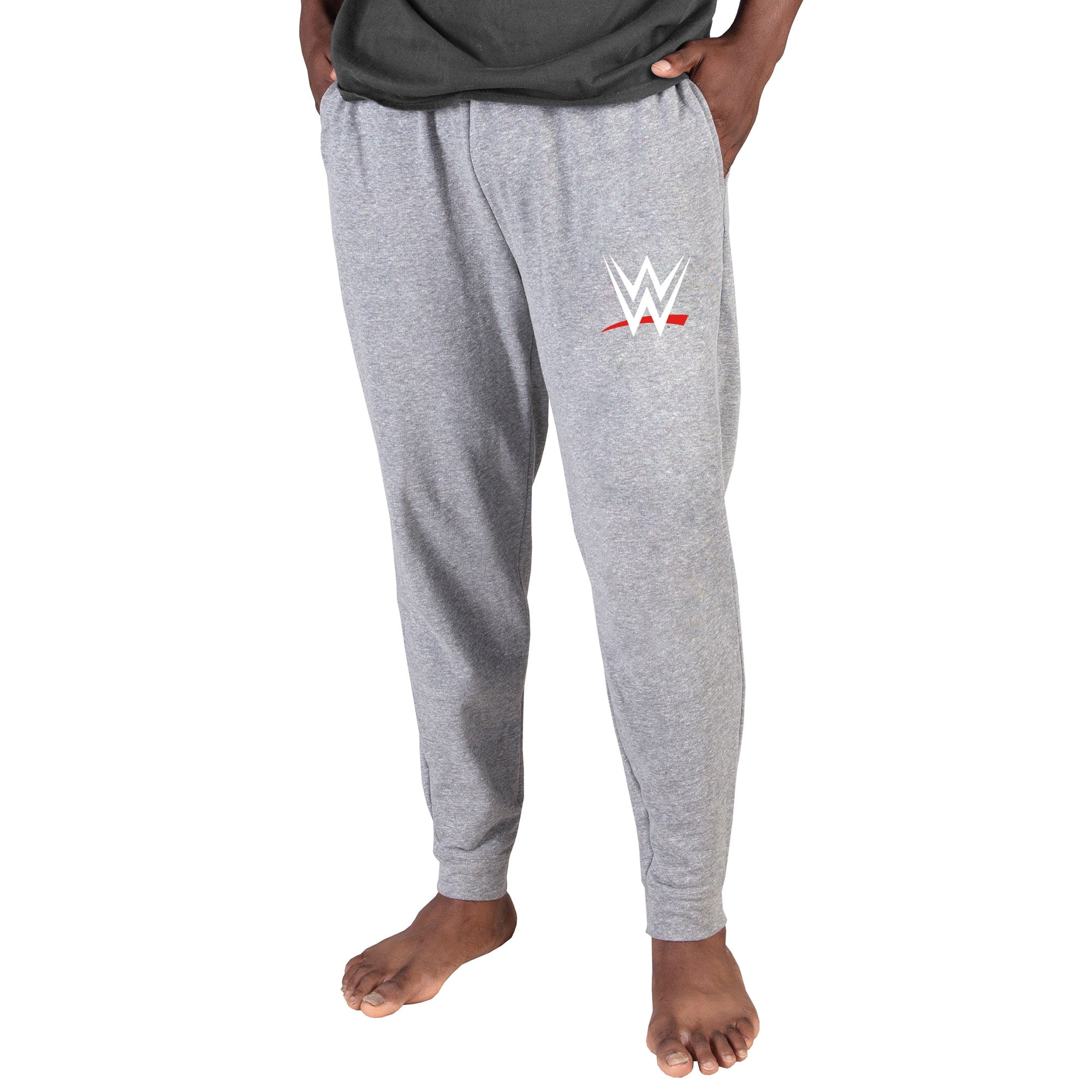 Men's Concepts Sport Gray WWE Mainstream Cuffed Terry Pants - Walmart.com