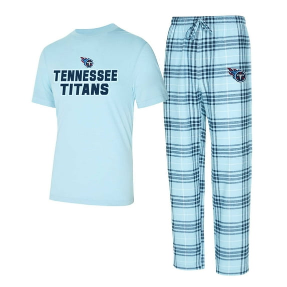 Men's Concepts Sport Light Blue/Navy Tennessee Titans Vector Top ...