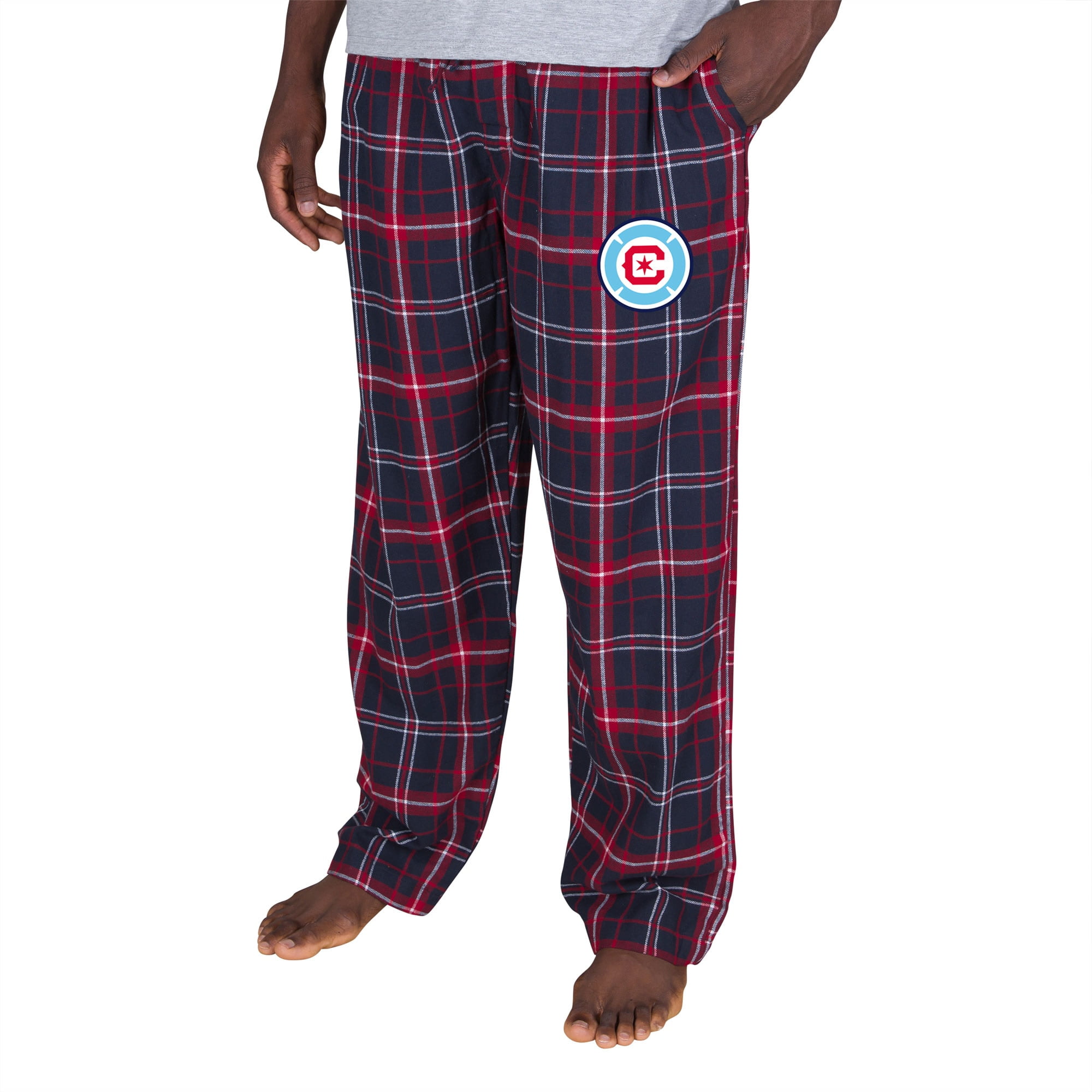 Men's Concepts Sport Navy/Red Chicago Fire Ultimate Flannel Sleep Pants ...