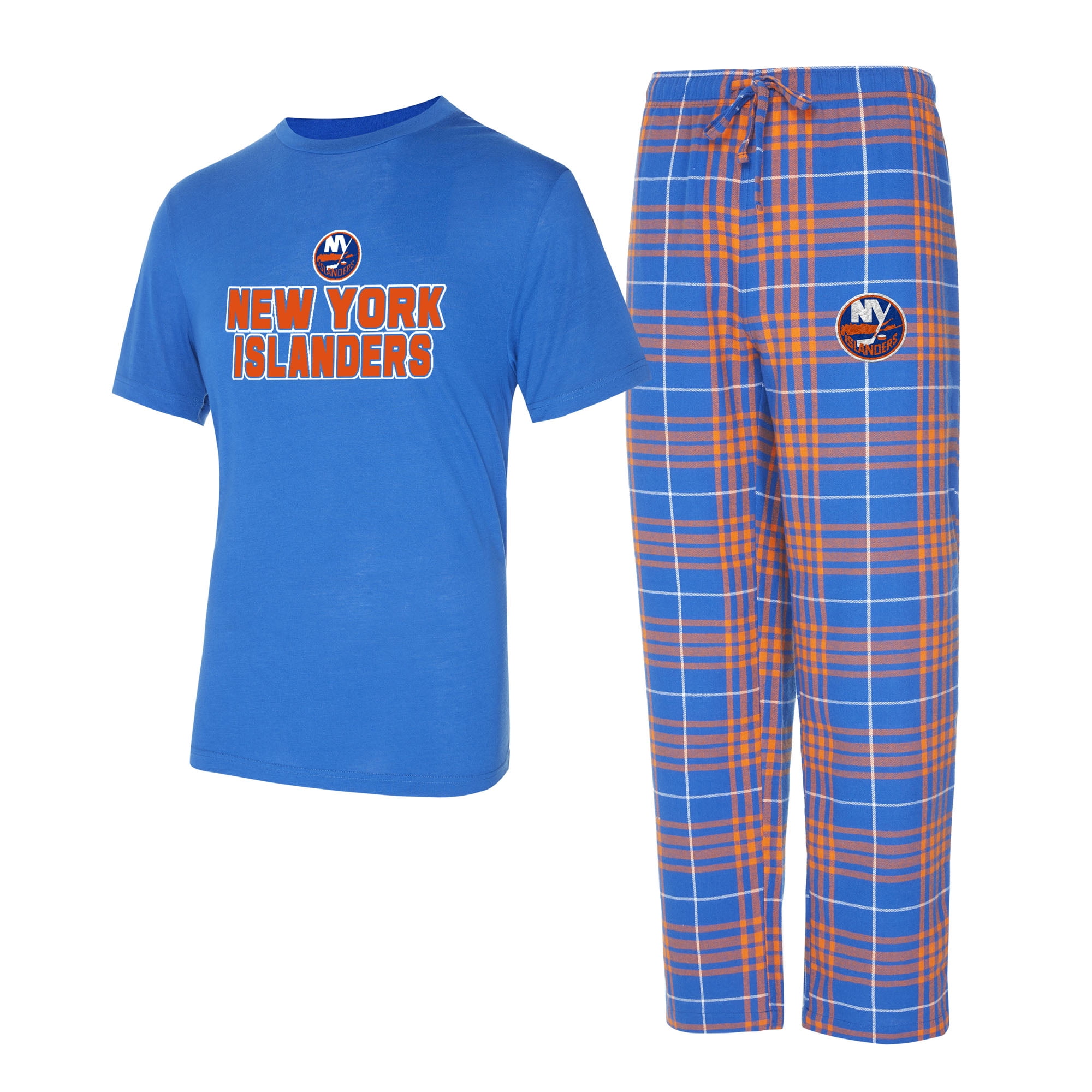 Men's Concepts Sport New York Islanders Vector Top & Pants Sleep Set ...