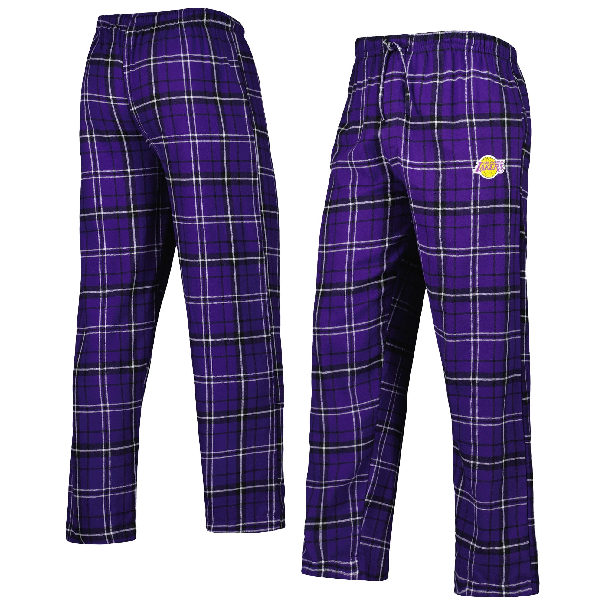 Men's Concepts Sport Purple/Black Los Angeles Lakers Ultimate Plaid ...