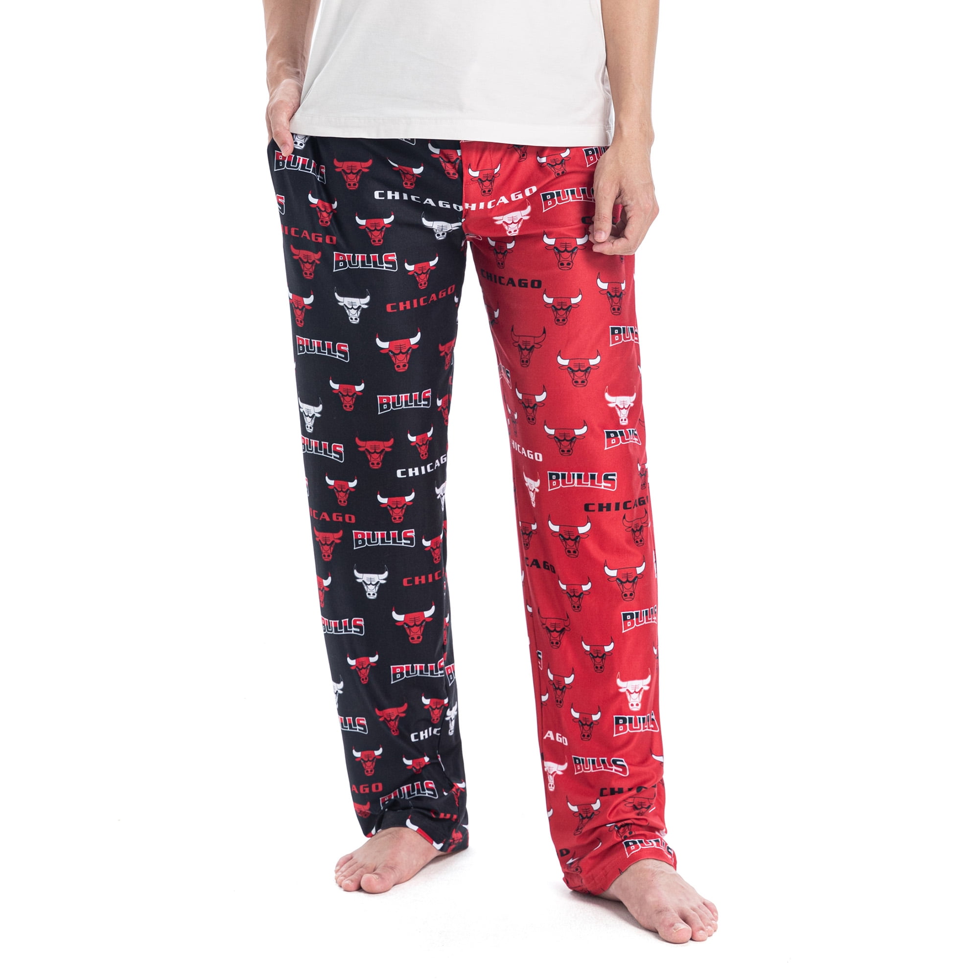 Men's Concepts Sport Red/Black Chicago Bulls Breakthrough AOP Knit ...