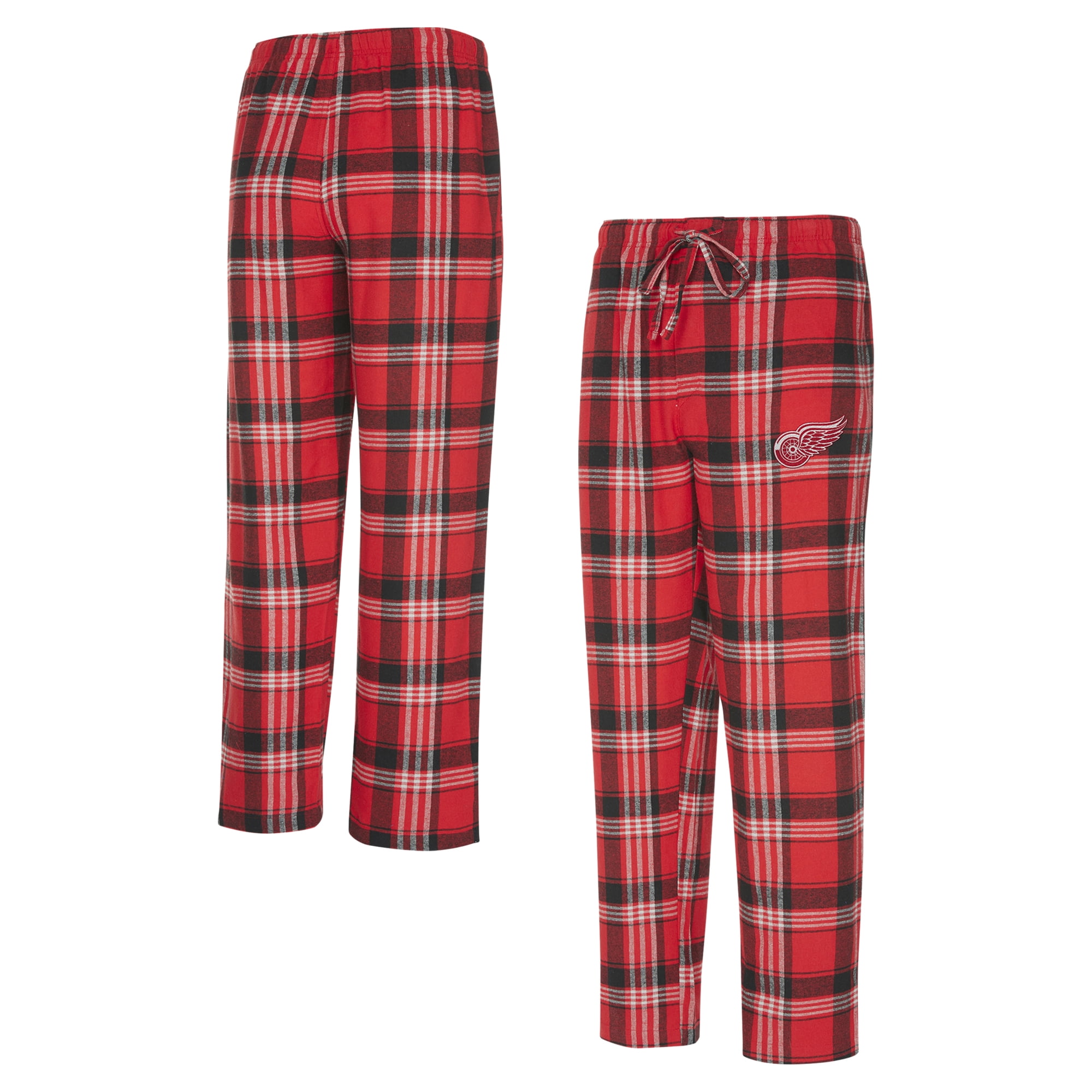 Men's Concepts Sport Red/Black Detroit Red Wings Region Flannel Sleep ...