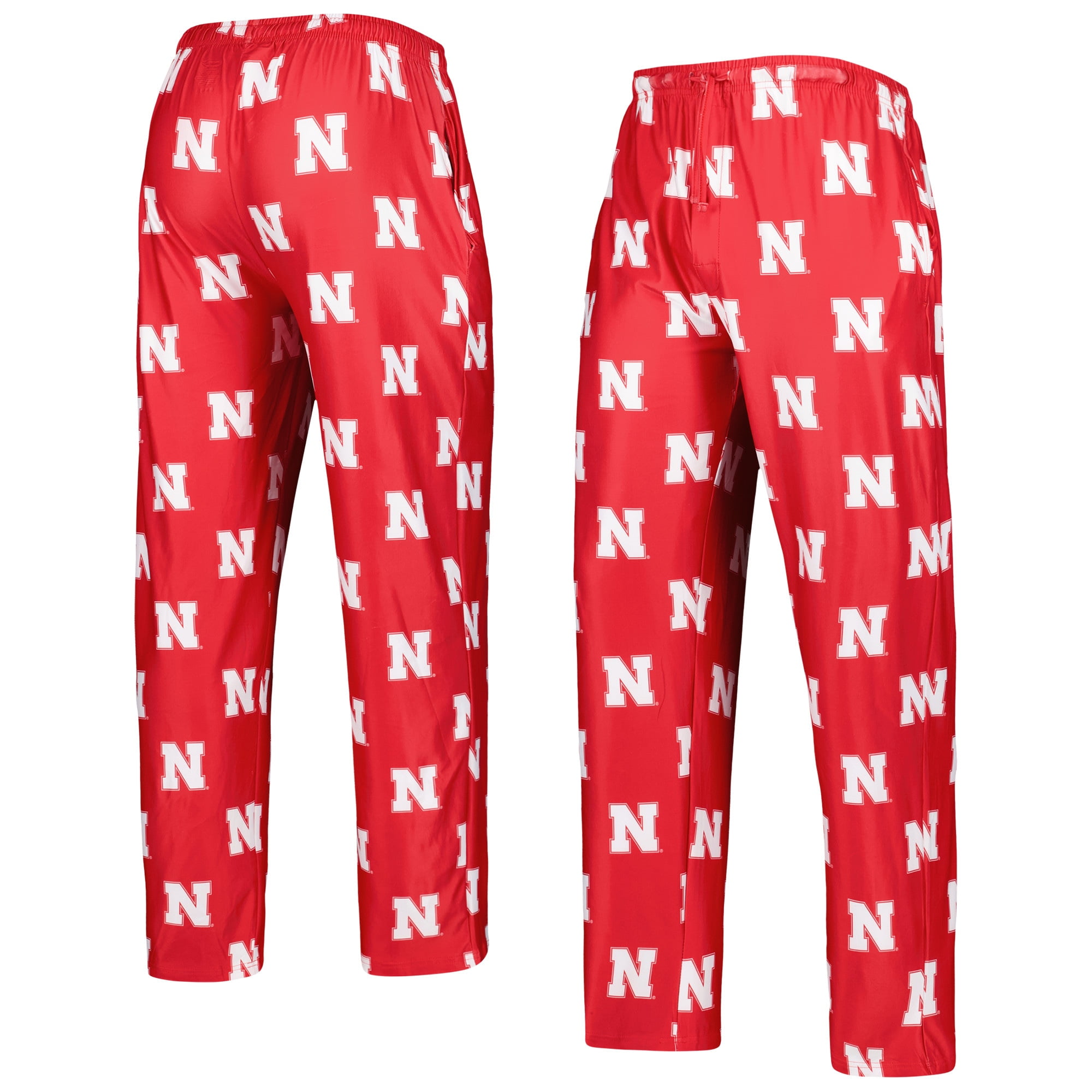 Men's Concepts Sport Scarlet Nebraska Huskers Logo Flagship Allover ...