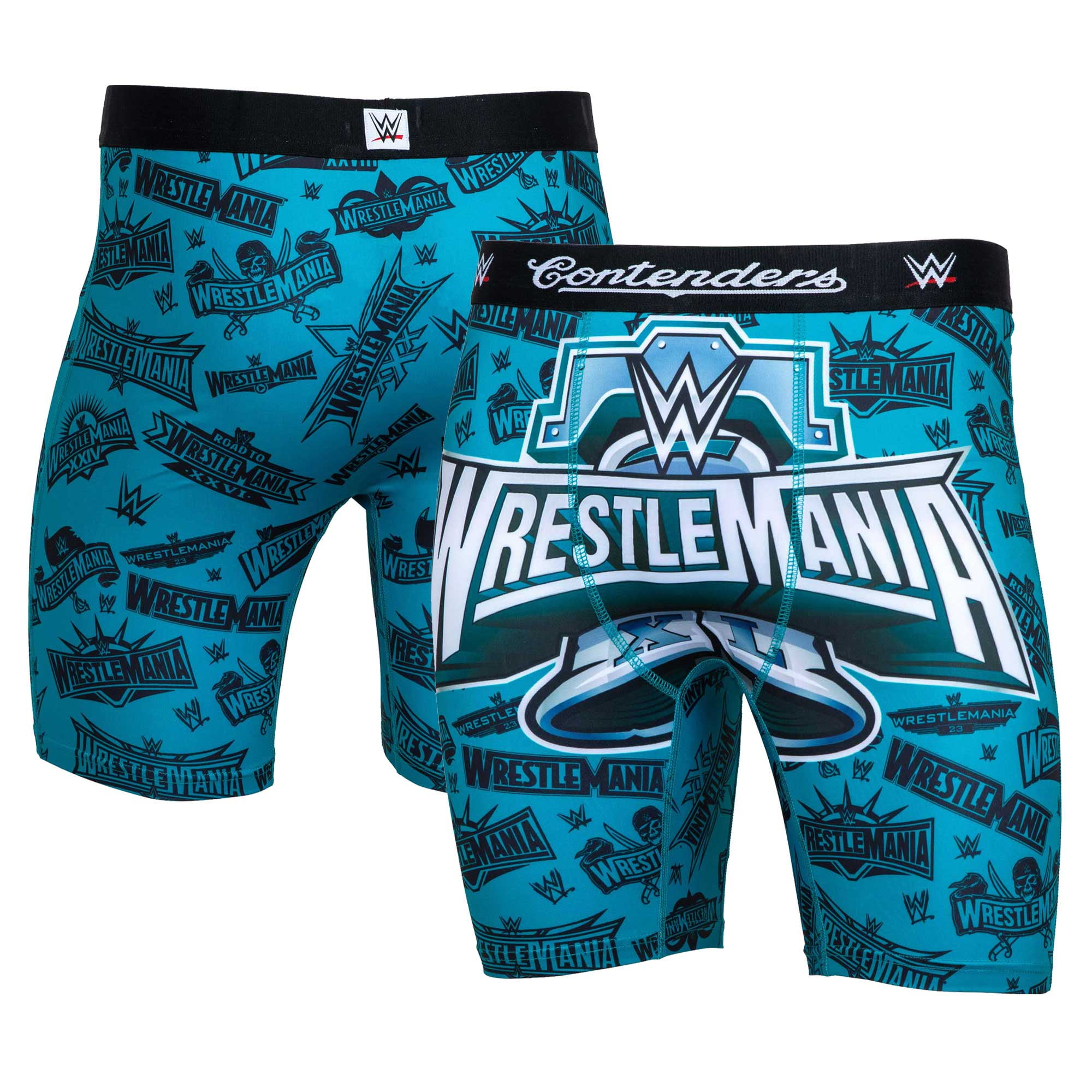 Men's Contenders Clothing Green WrestleMania 40 Boxer Briefs - Walmart.com