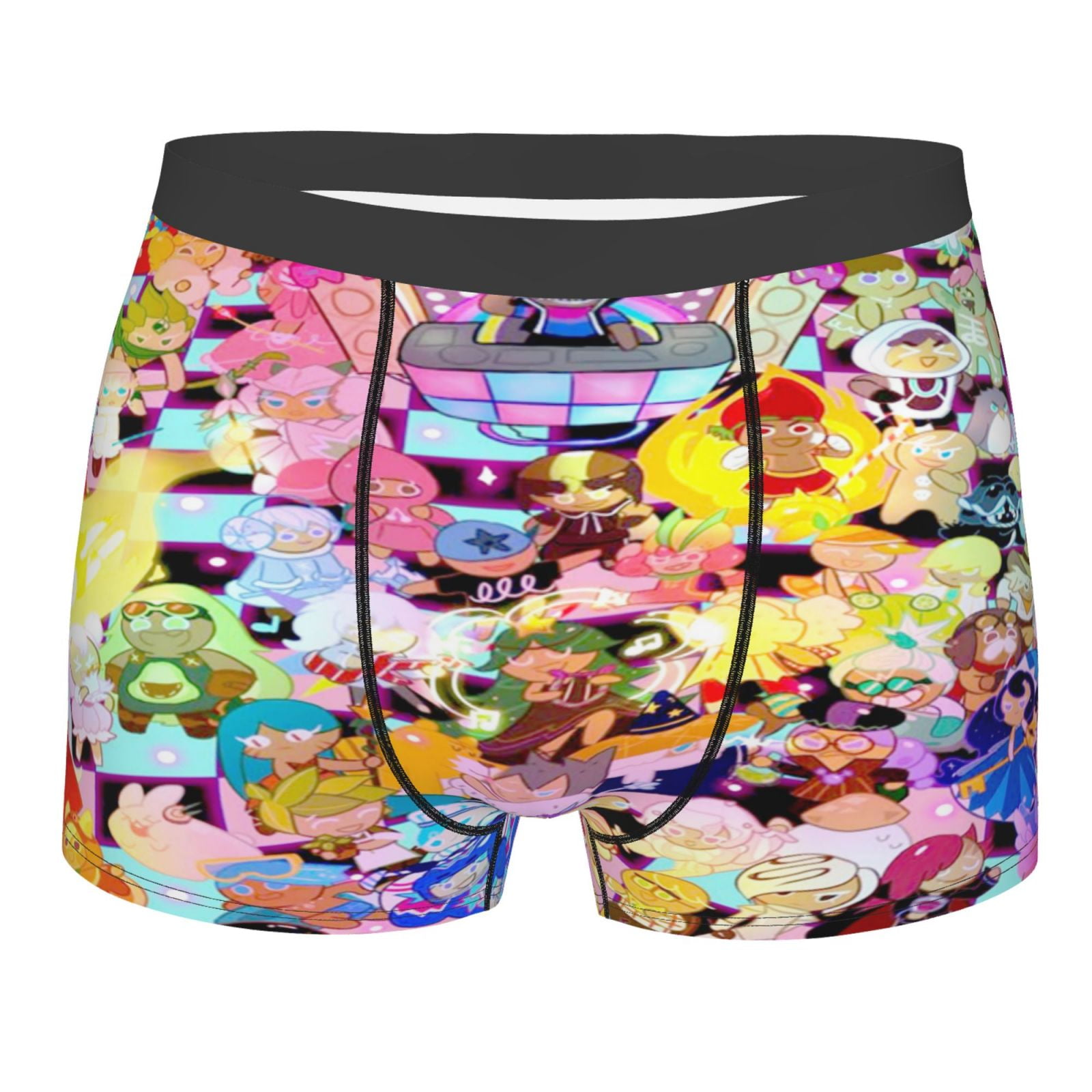 Men's Cookie Run Kingdom Boxer Briefs Underwear Cartoon Boxer Shorts ...