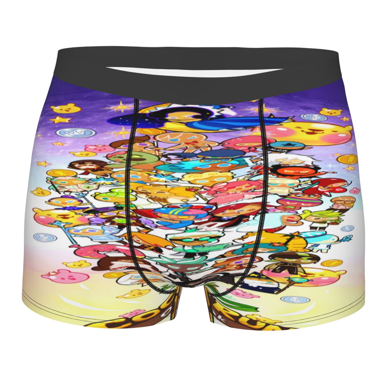 Men's Cookie Run Kingdom Boxer Briefs Underwear Cartoon Boxer Shorts ...