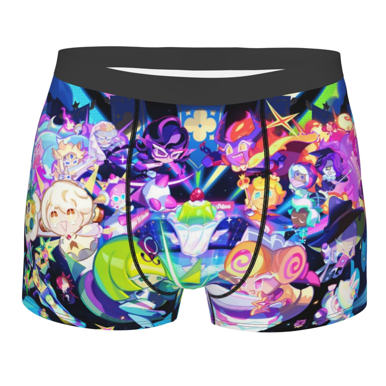 Men's Cookie Run Kingdom Boxer Briefs Underwear Cartoon Boxer Shorts ...