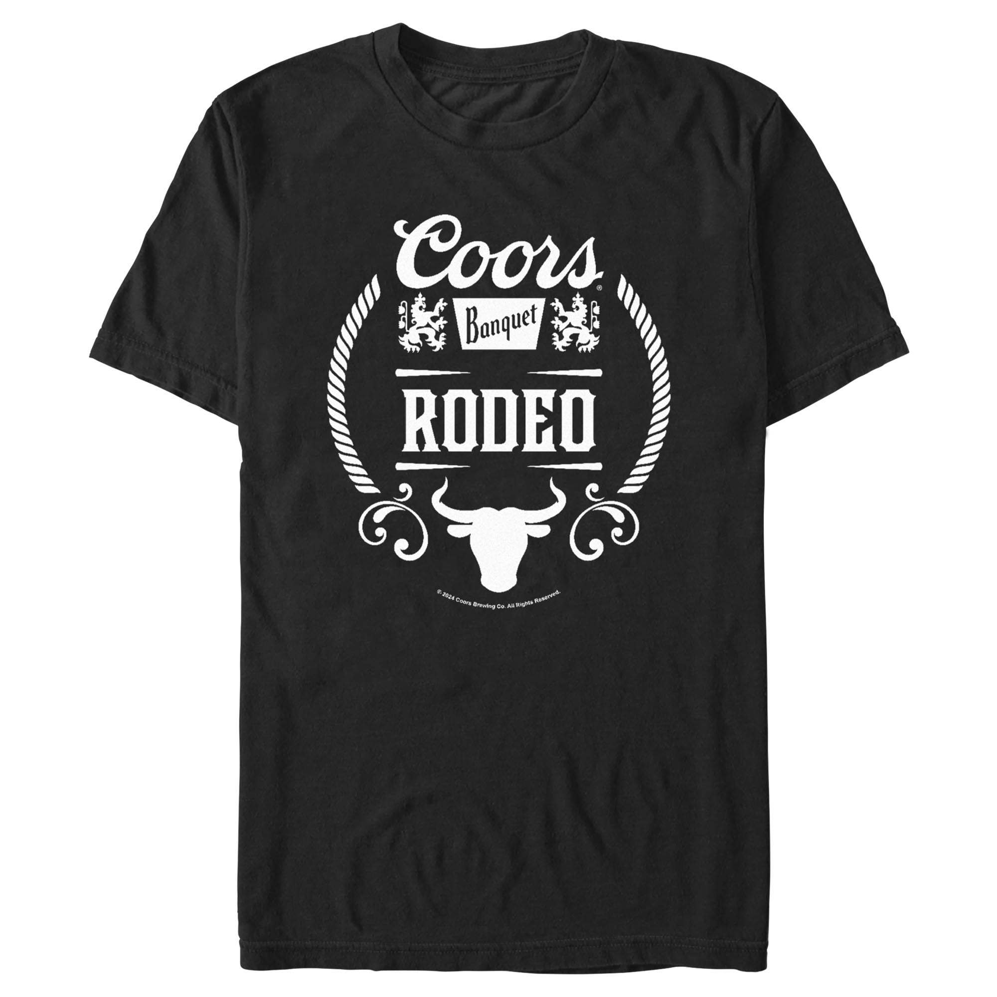 Men's Coors Bull Banquet Rodeo Graphic T-Shirt - Walmart.com