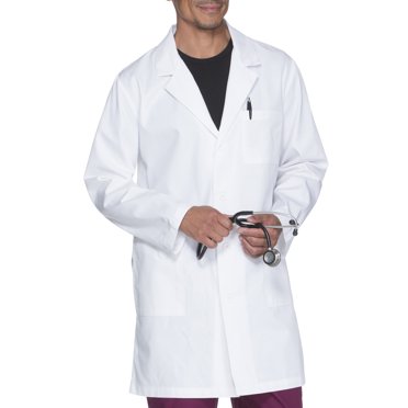 Scrubstar Unisex Core Essentials 40" Antimicrobial Lab Coat - Walmart.com