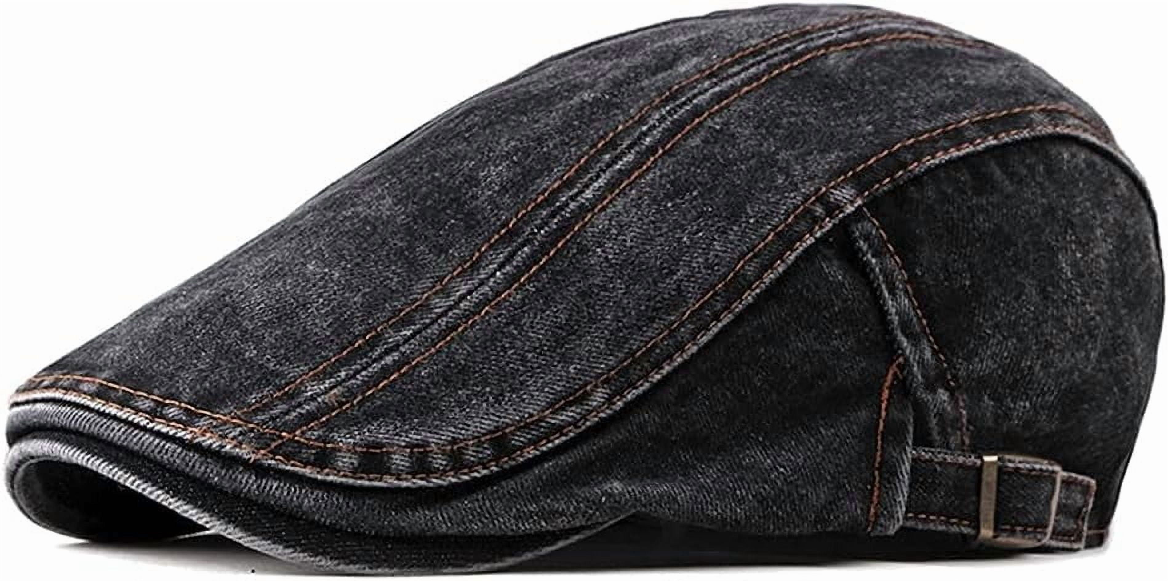 Men's Cotton Flat Ivy Gatsby Newsboy Driving Hat Adjustable Irish ...