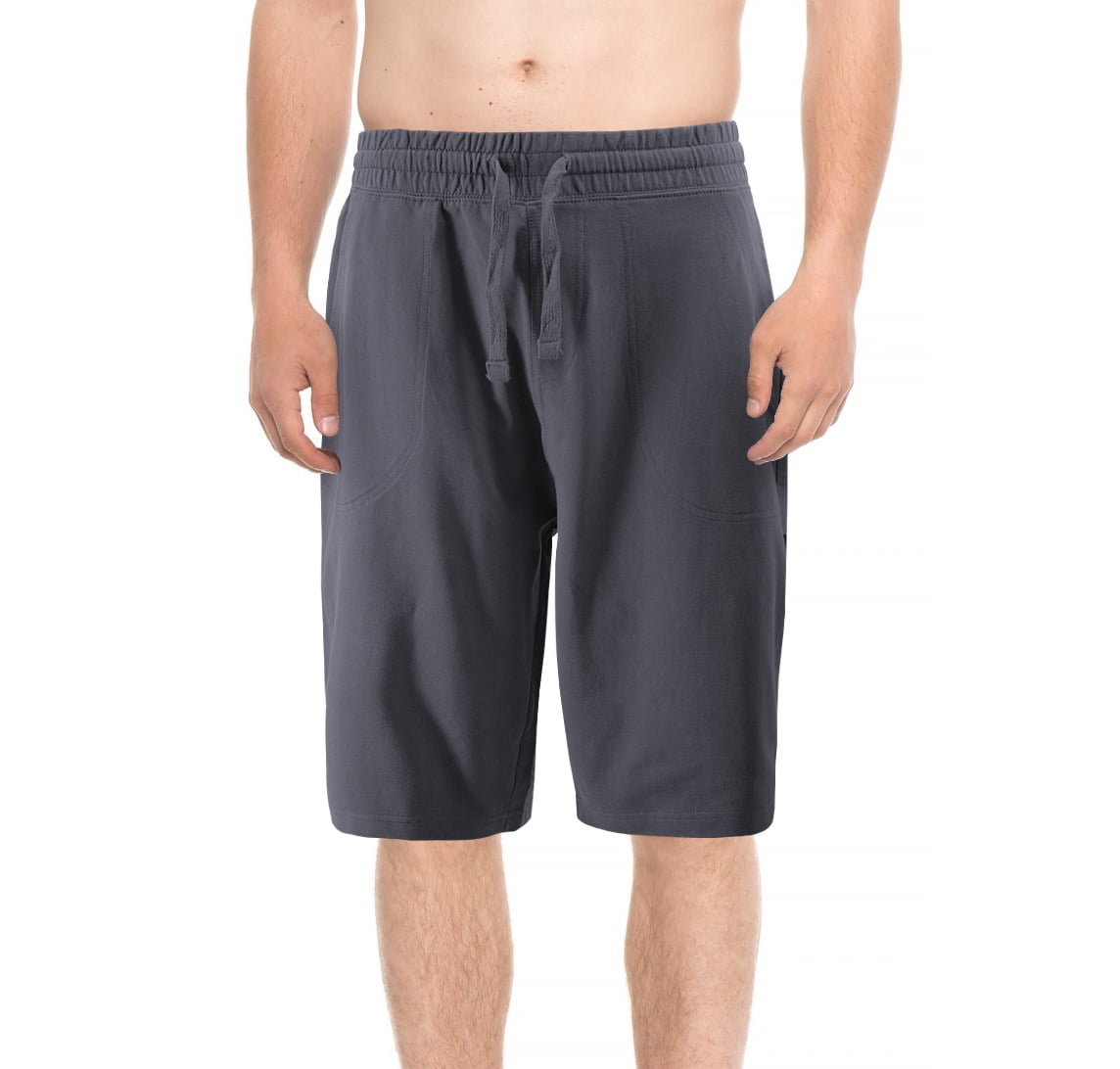 Men's Cotton Fleece Drawstring Sport Fitness Gym Elastic Waist Sweat ...